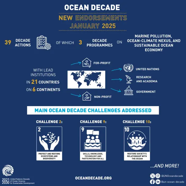 Wave of New Ocean Decade Actions Launch the Year Ahead | IOCARIBE OF IOC UNESCO